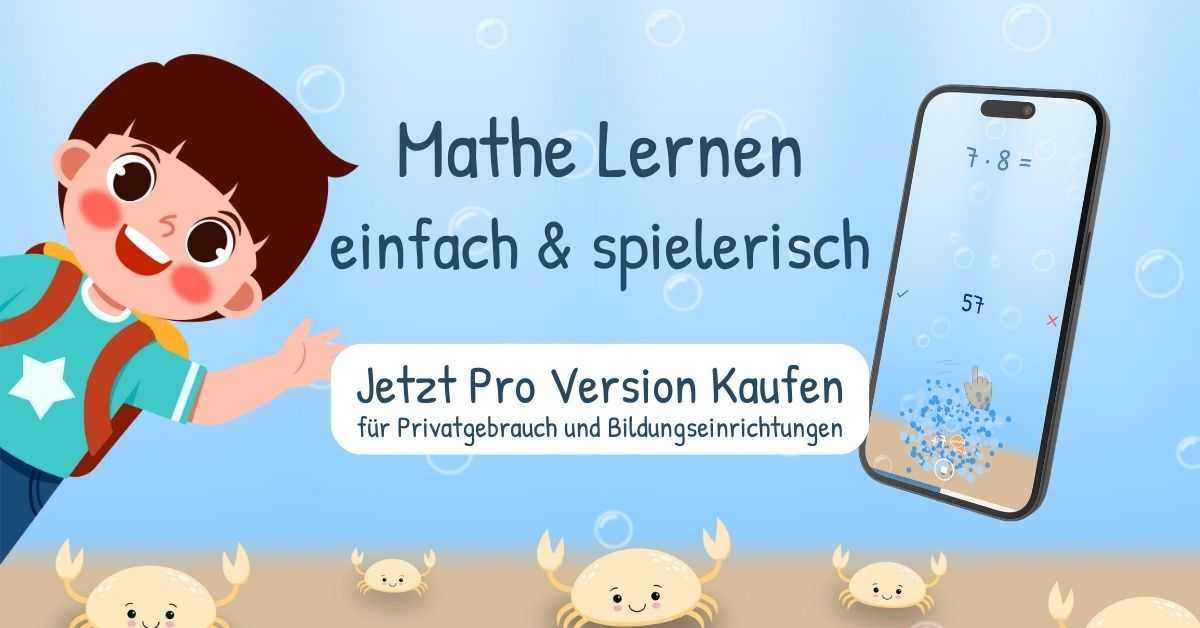 Mathe Lernen App Pro Version | Basti's Lernwelt